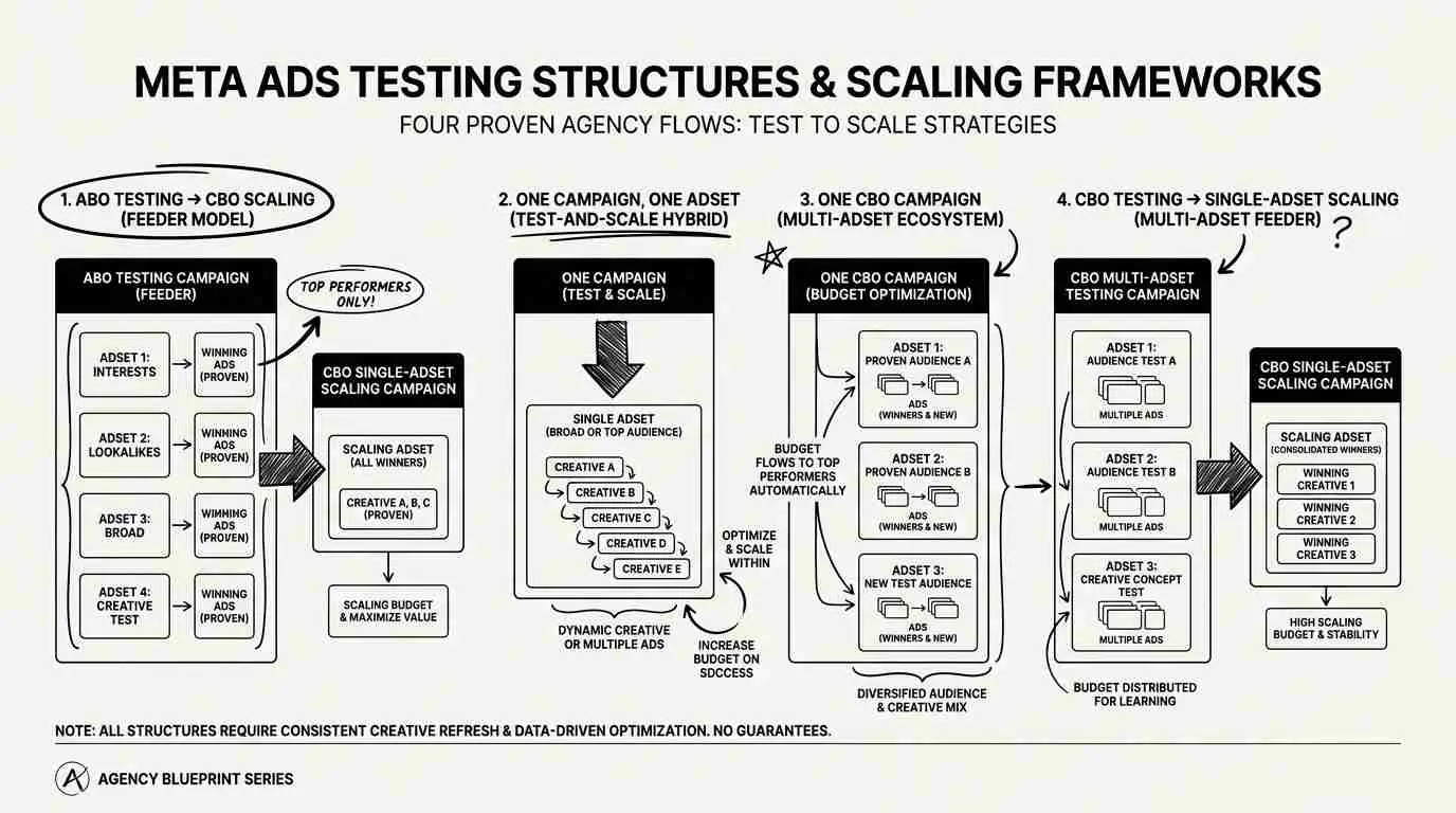 Meta Ads Testing Structure 2026 (Post-Andromeda Guide) - Skaleit Agency